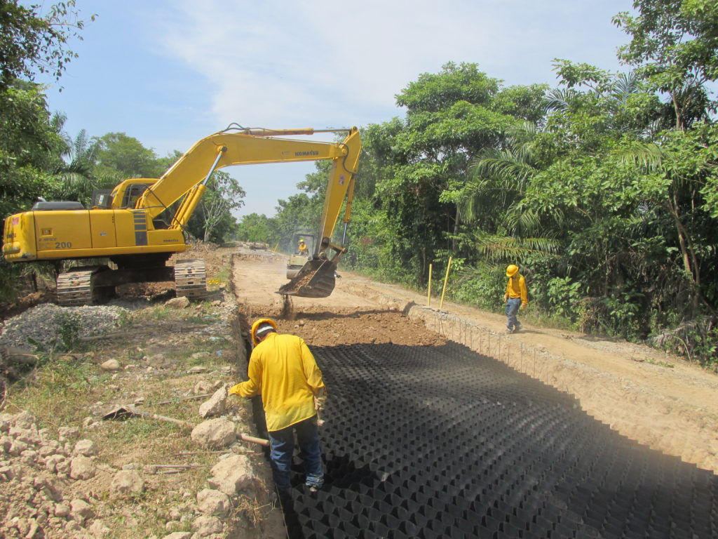 geocell-road-base-stabilisation | Geosynthetics Australia